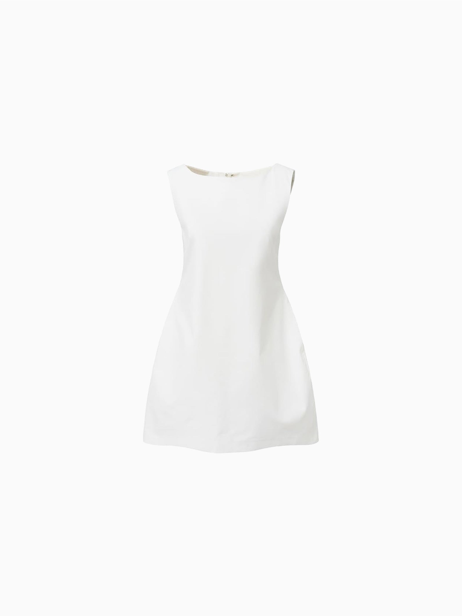 Hourglass Mini Dress White - Bassal Store