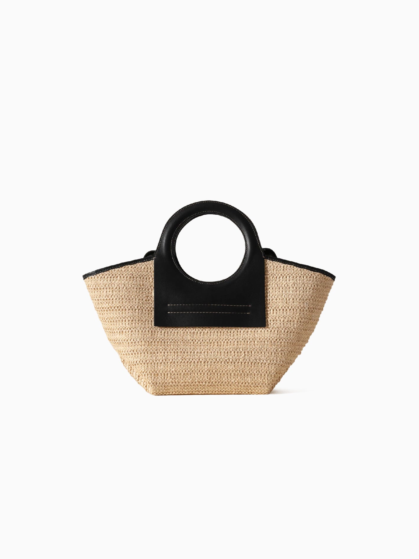 Cala S Rafia Natural/Black - Bassal Store
