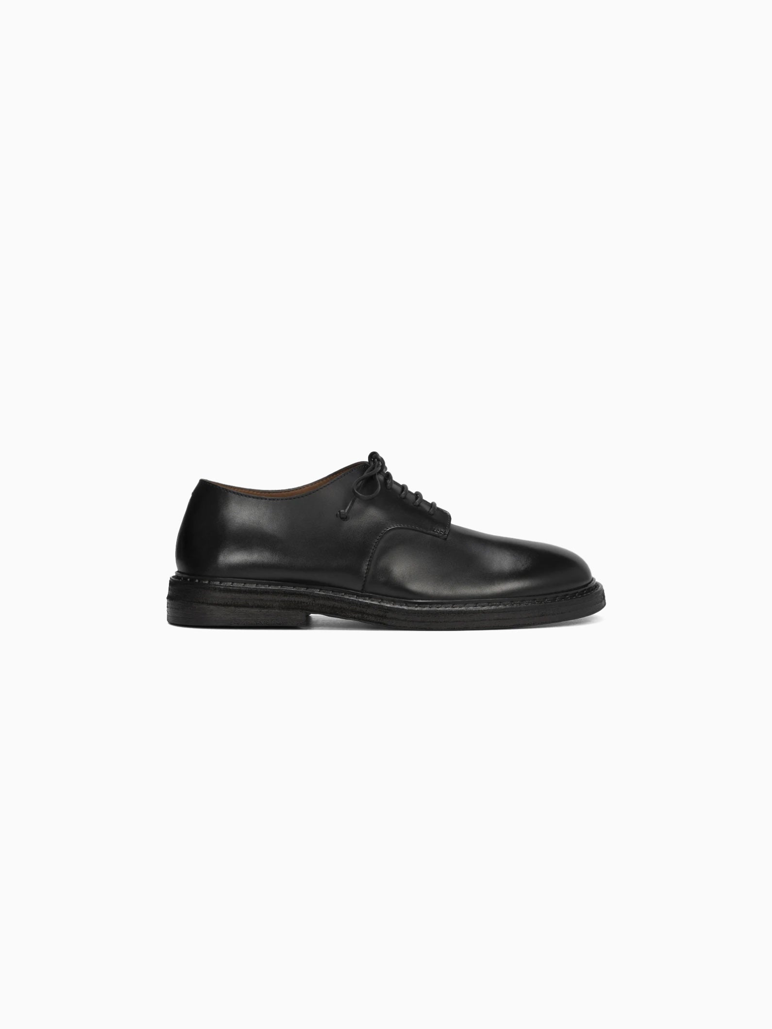 Nasello Derby Shoes Black - Bassal Store
