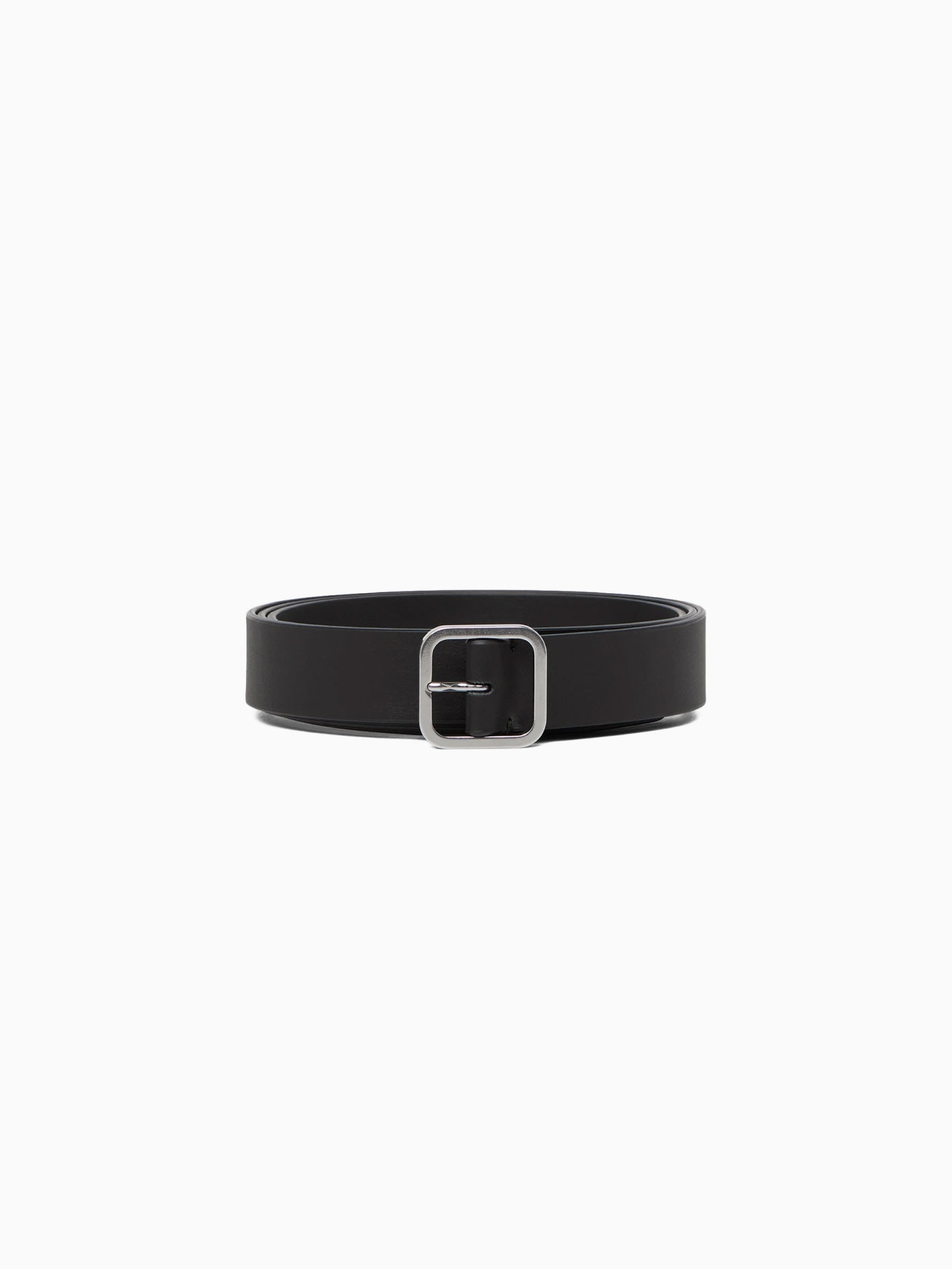 Quadra Belt Black Leather - Bassal Store