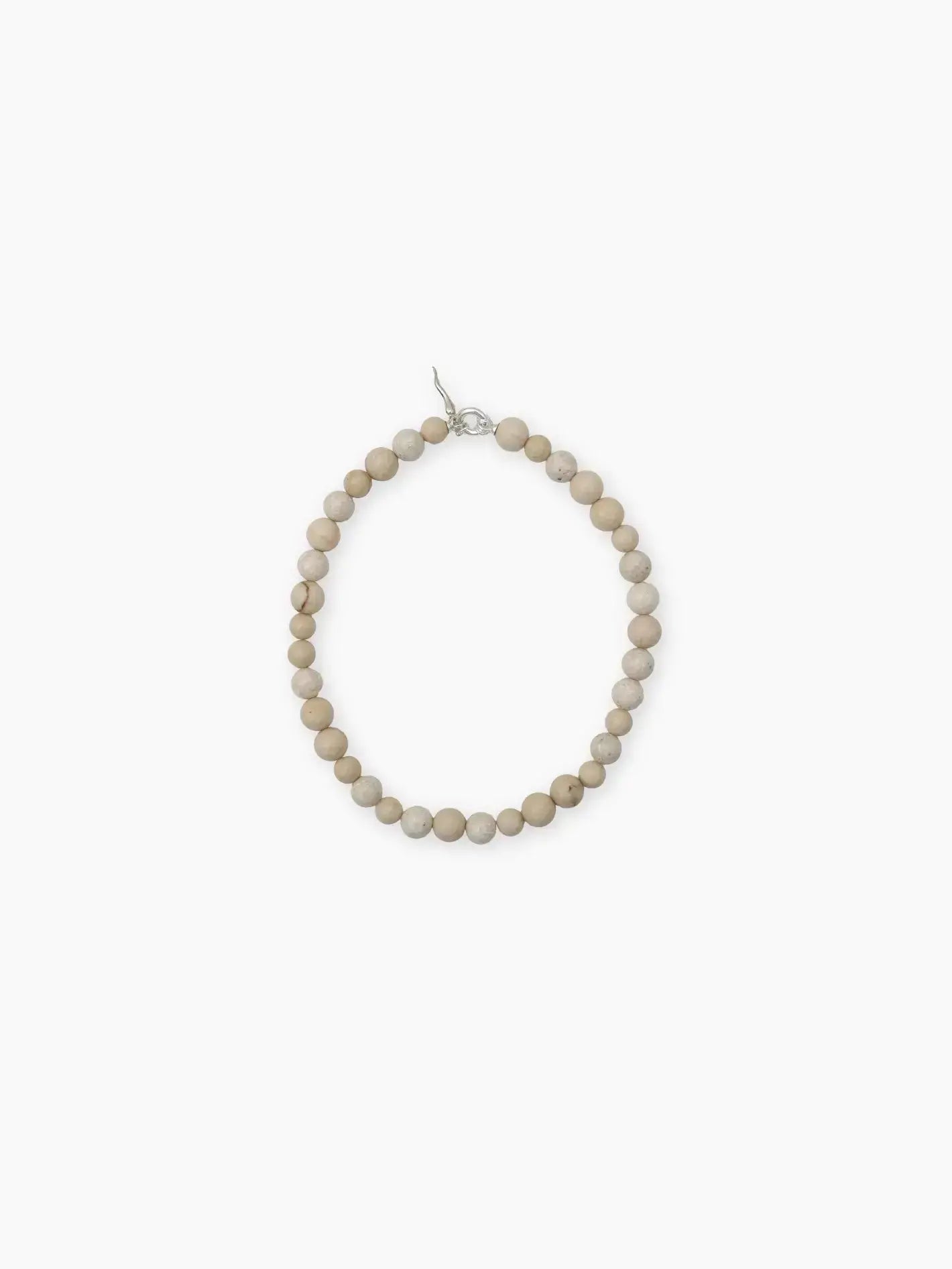 Quattordici Necklace White Fossil - Bassal Store